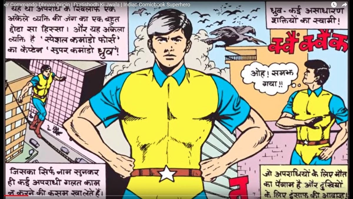 Super Commando Dhruva: A Quintessential Indian Superhero | by Chinmay ...