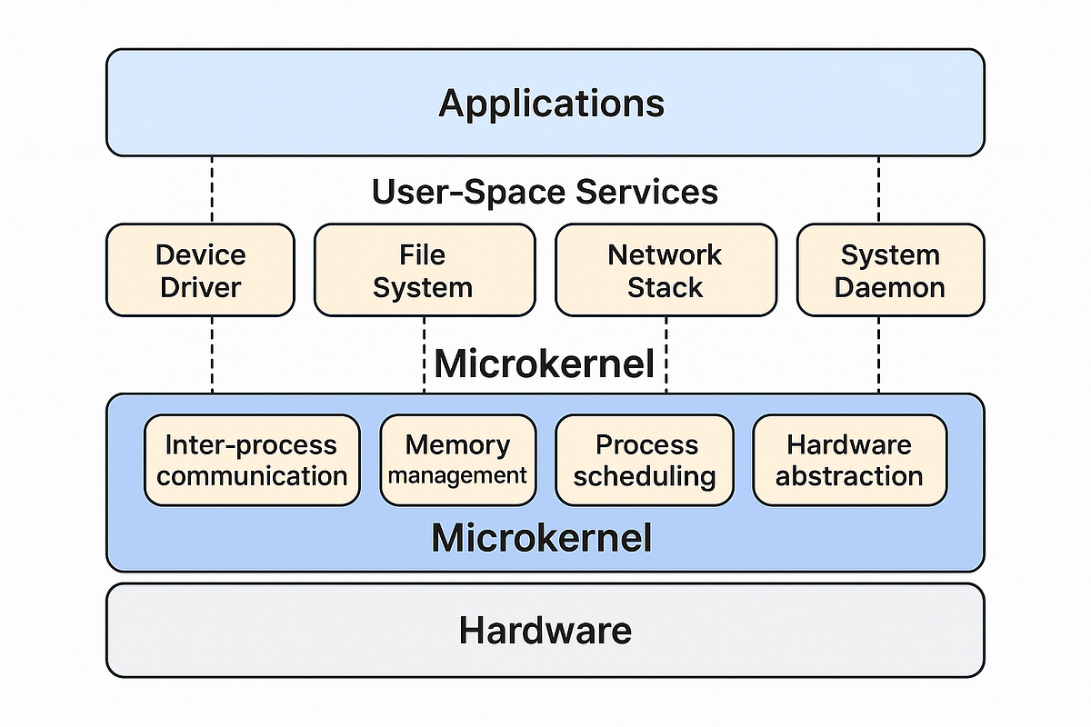 Microkernel Architecture: The Minimalist OS Powering Mission-Critical Systems | by Nexembed ...