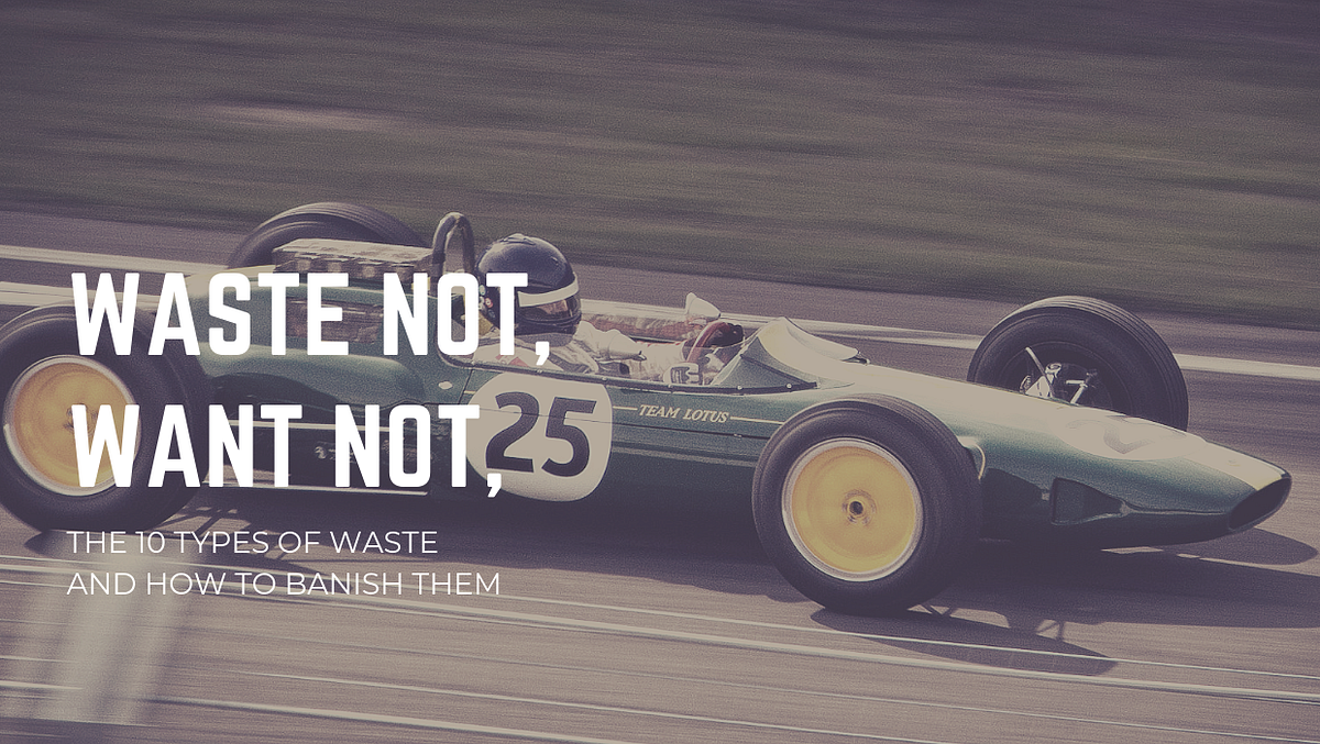 WASTE NOT, WANT NOT. THE 10 TYPES OF WASTE AND HOW TO BANISH… | by ...