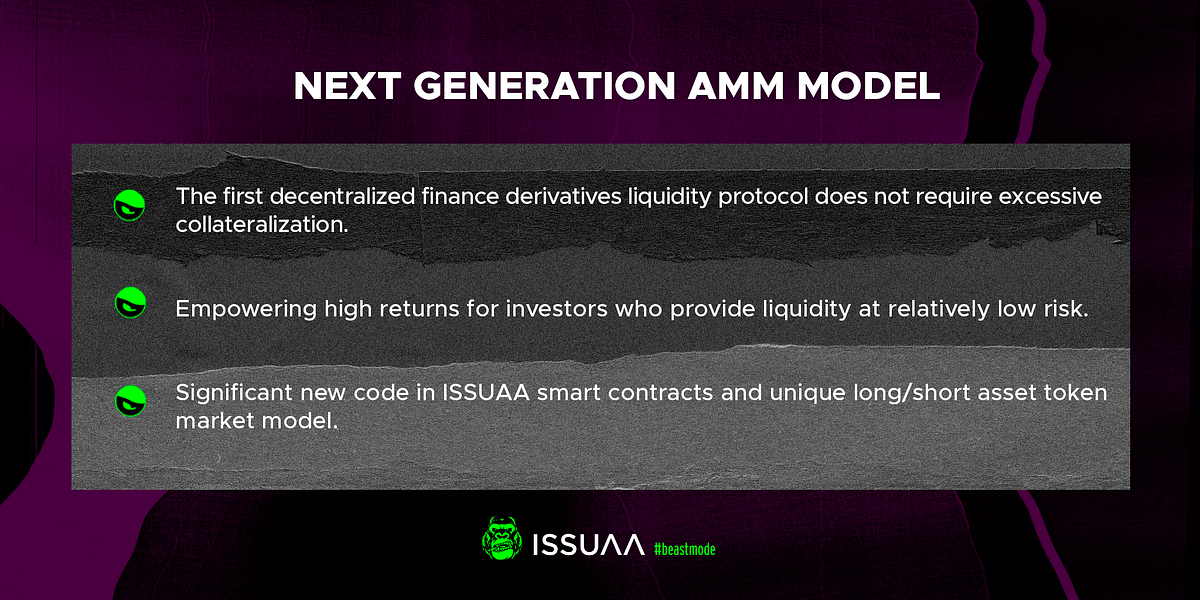 ISSUAA provides the next generation AMM model - ISSUAA - Medium