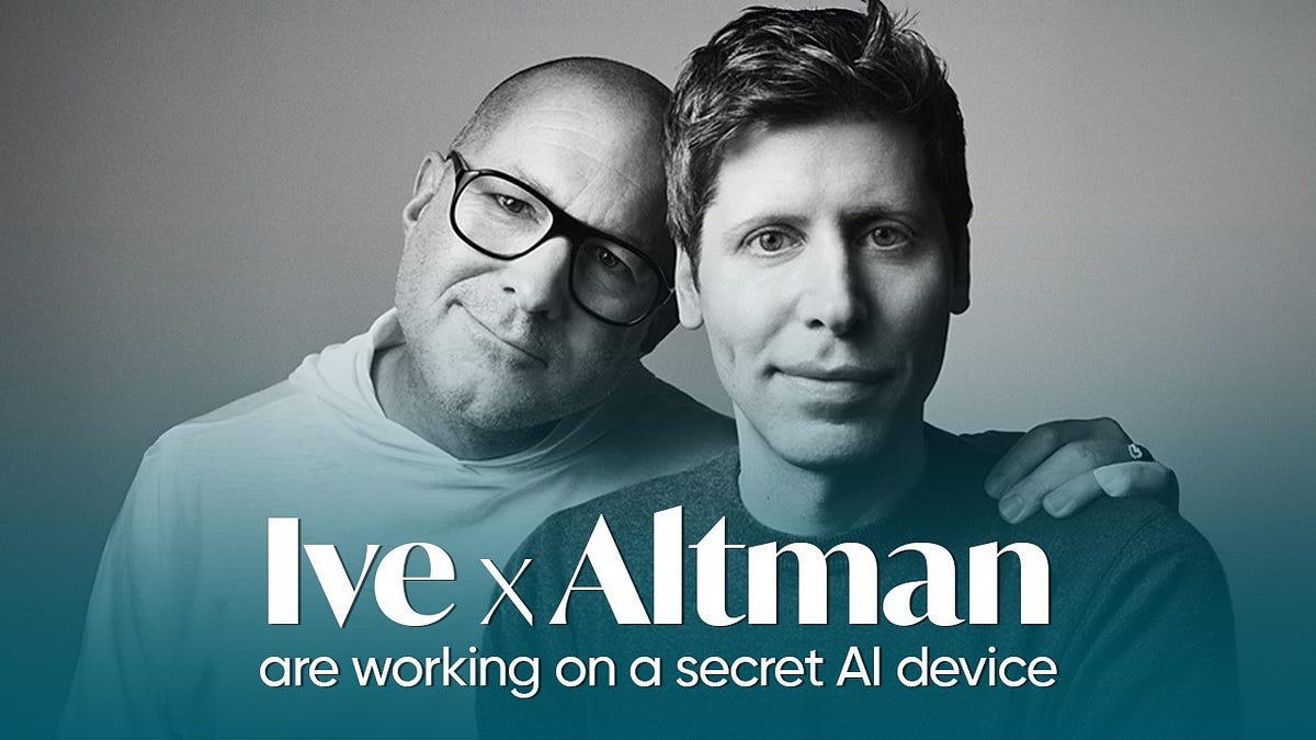 Jony Ive and Sam Altman Reveal OpenAI AI Hardware Prototype Progress ...