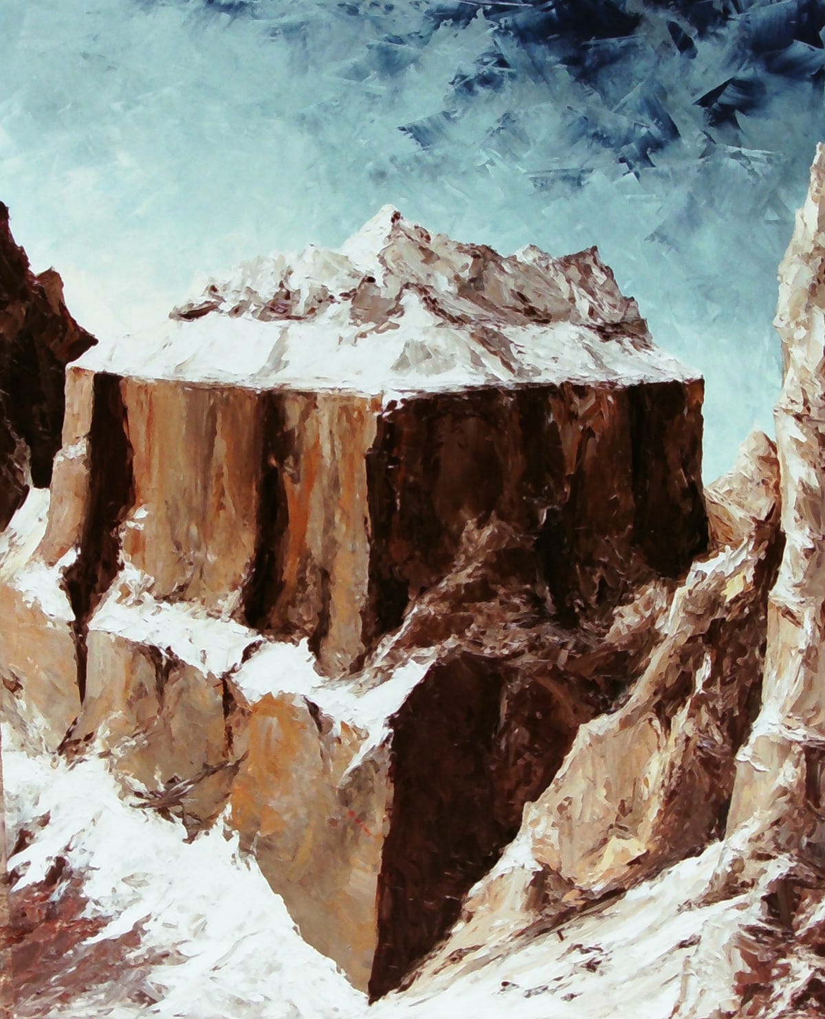 WHILE MANY CAN CLIMB TO THE TOP OF A MOUNTAIN, ONLY THE MOUNTAIN TOP ...