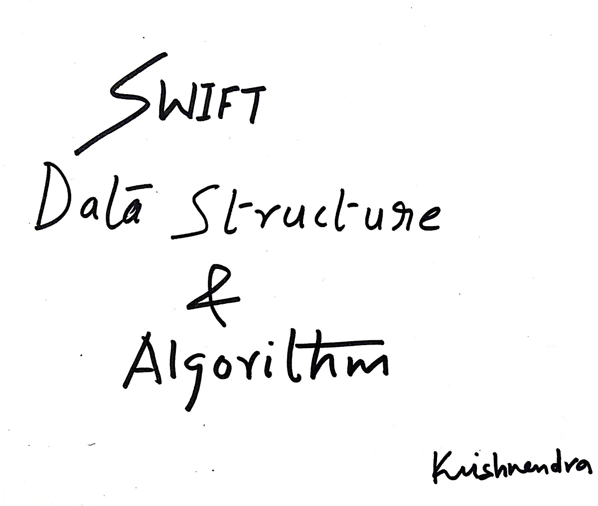 Start with Quicksort. Swift Data Structure and Algo | by Krishnendra ...