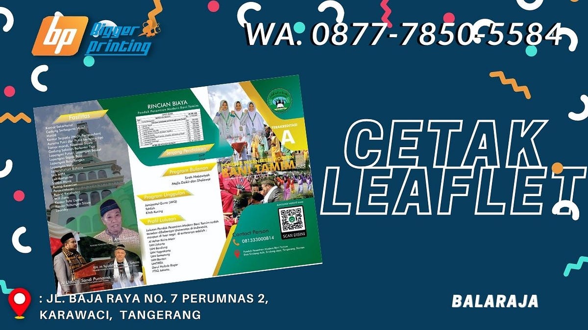 CETAK CEPAT, Wa./Call. 0877–7850–5584, Cetak Leaflet di Balaraja - percetakan brosur tangerang ...