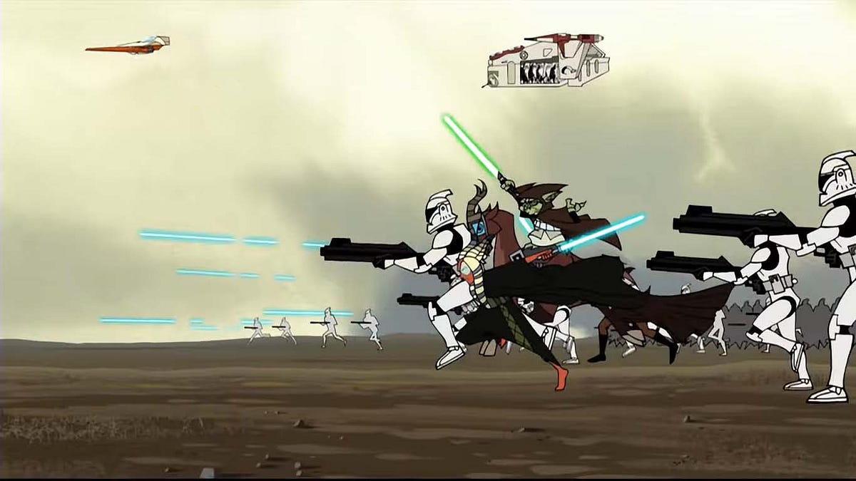 Star Wars: Clone Wars (2003) Review — A fun take on the franchise ...