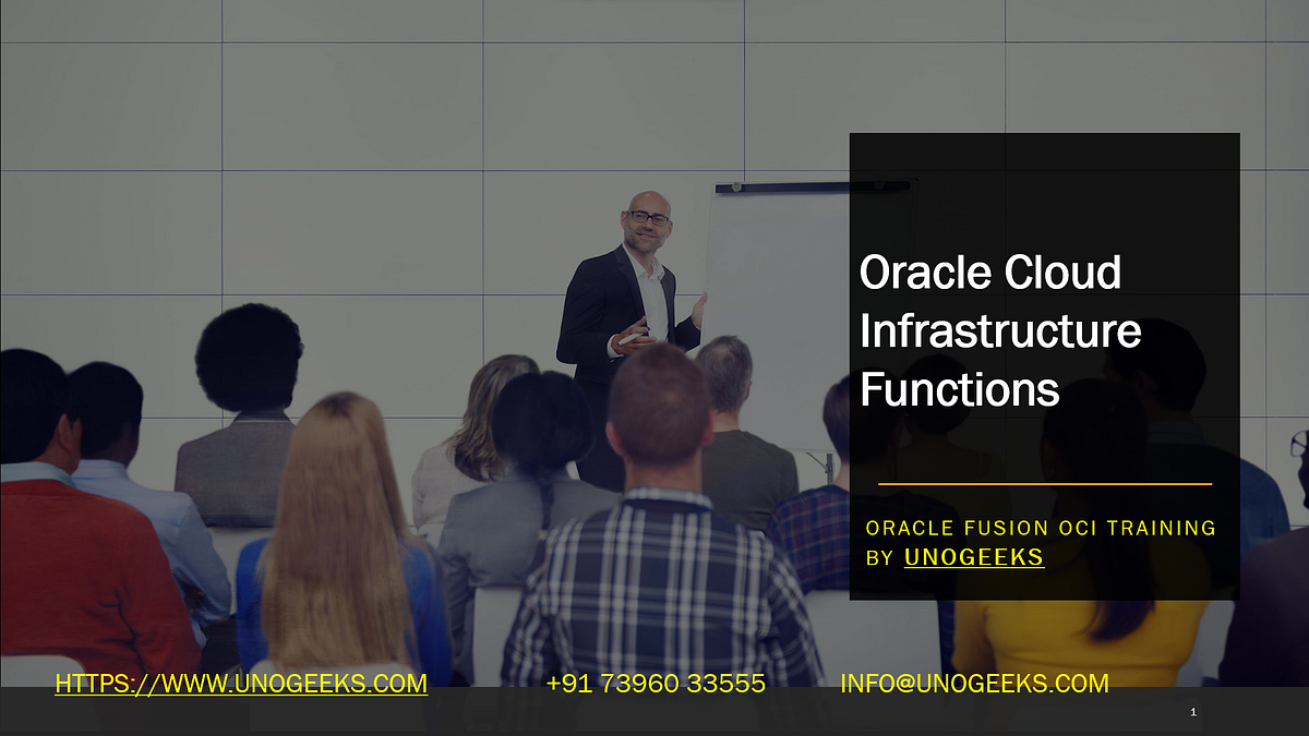 Oracle Cloud Infrastructure Functions | by Shivaug | Medium