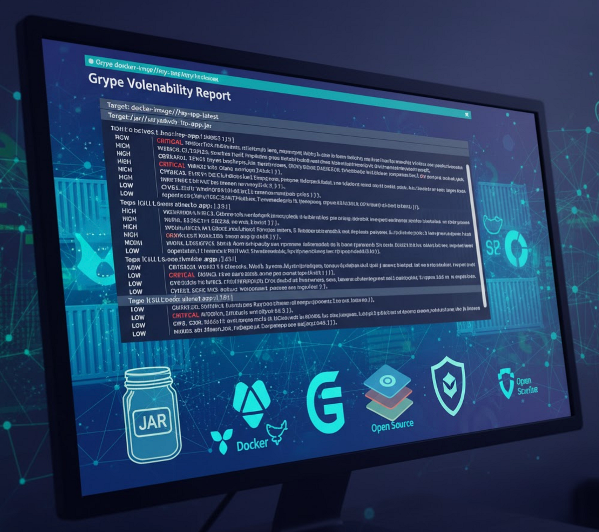 Vulnerability Scanning of JARs and Docker Images Using Grype | Stackademic