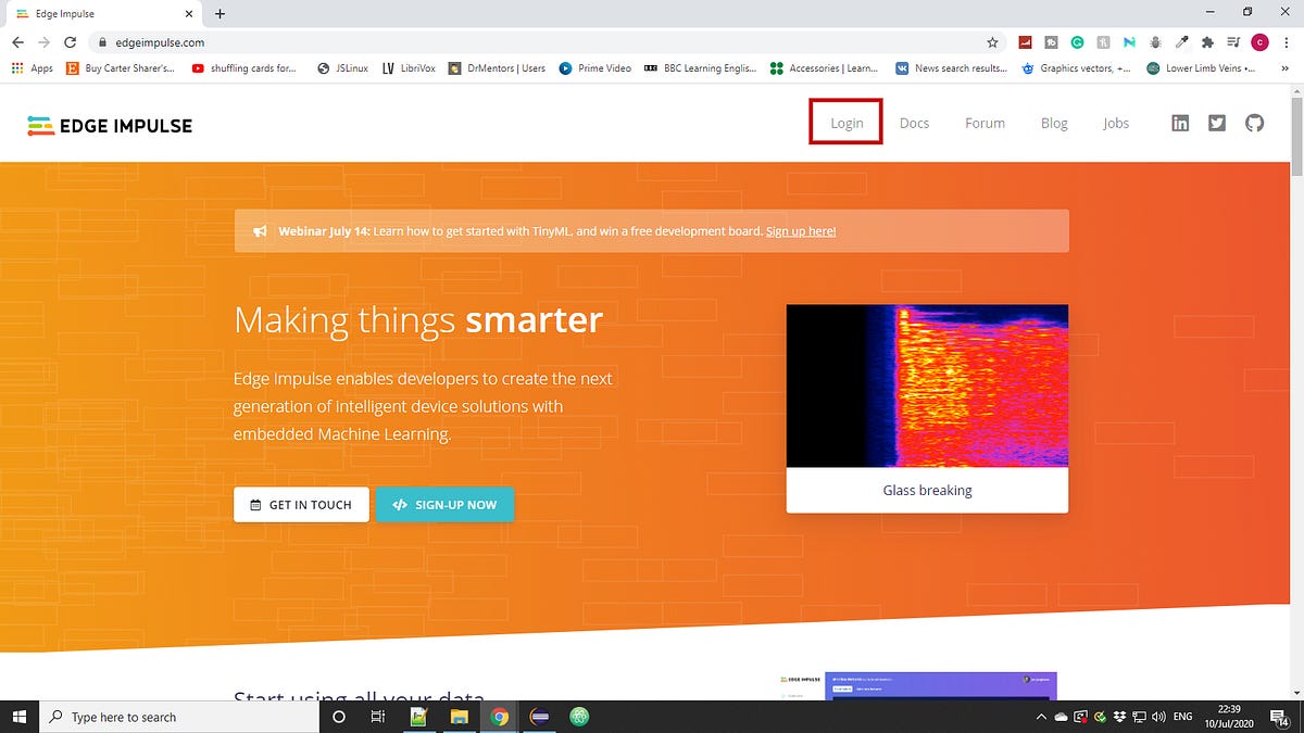 Audio Recognition Using Edge Impulse Using Machine Learning By Eswar T Medium