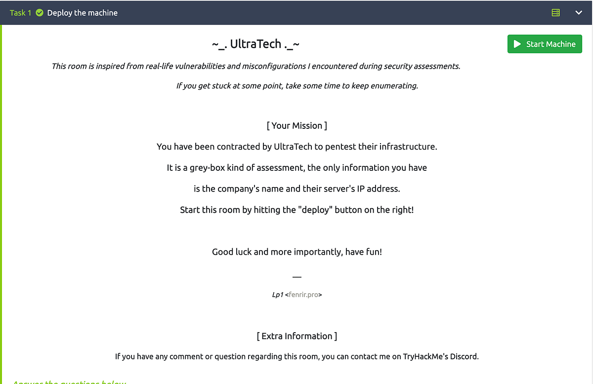 Try Hack Me UltraTech Writeup. This was an interesting CTF challenge ...