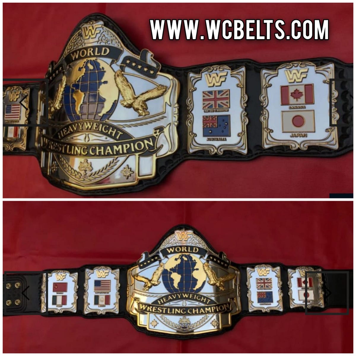 Andre The Giant WWF World Heavyweight Wrestling Championship Belt Hulk ...