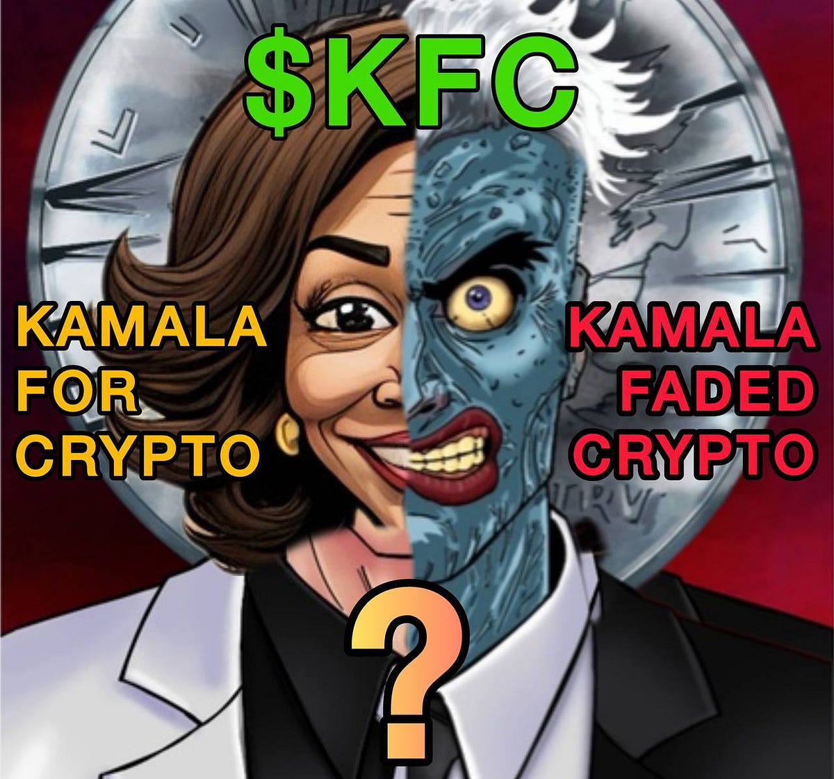 $KFC - Crypto Freedom Fighters Face Dilemma: Kamala or Trump for ...