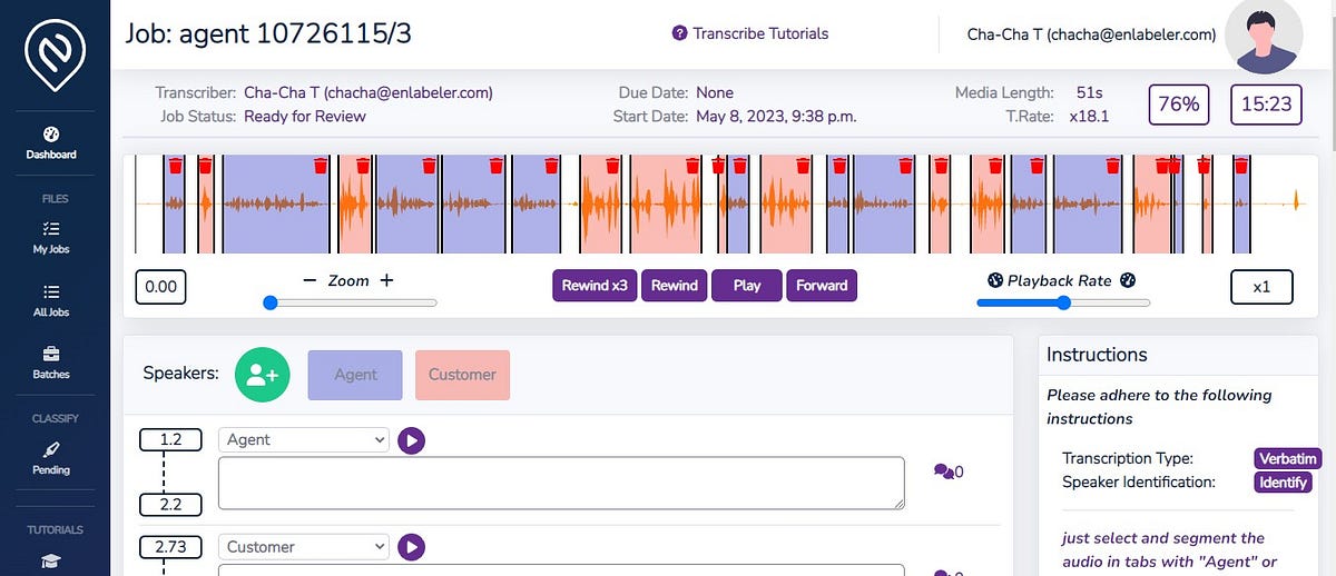 Introducing Transcribe by Enlabeler | by Enlabeler | Medium