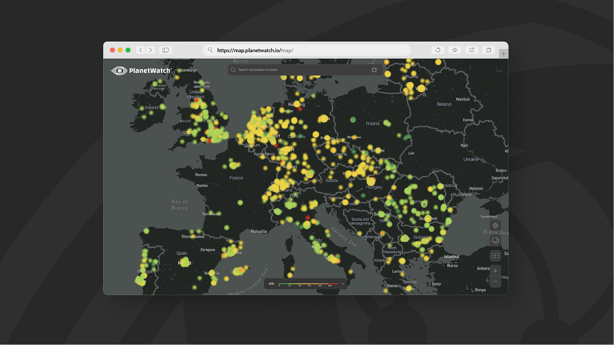 Introducing the new upgraded PlanetWatch Map | by Beatriz Giestas ...