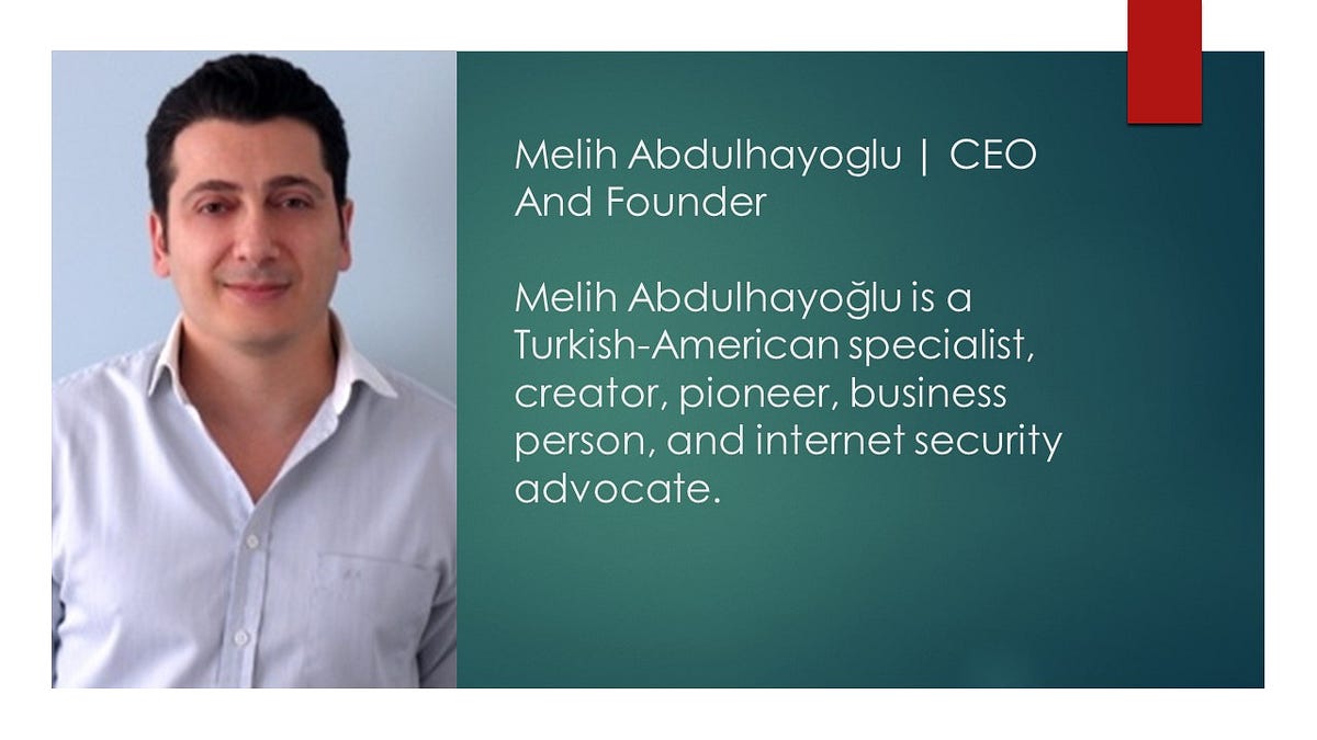 Who is the youngest CEO?. Melih Abdulhayoglu CEO And Founder Of… | by ...