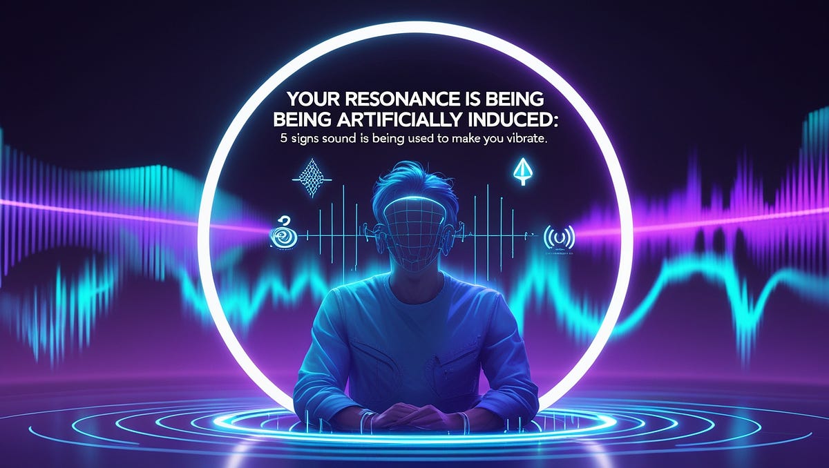 Your Resonance Is Being Artificially Induced: 5 Signs Sound Is Being ...
