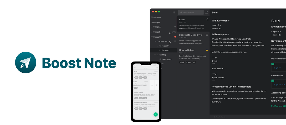 Renewal of the Boost Note(beta). Main topics | by Boost Note | Boost Note | Medium