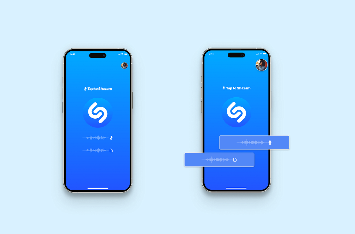 Revamping the Shazam App. Mobile app update. | by Michael David | Medium