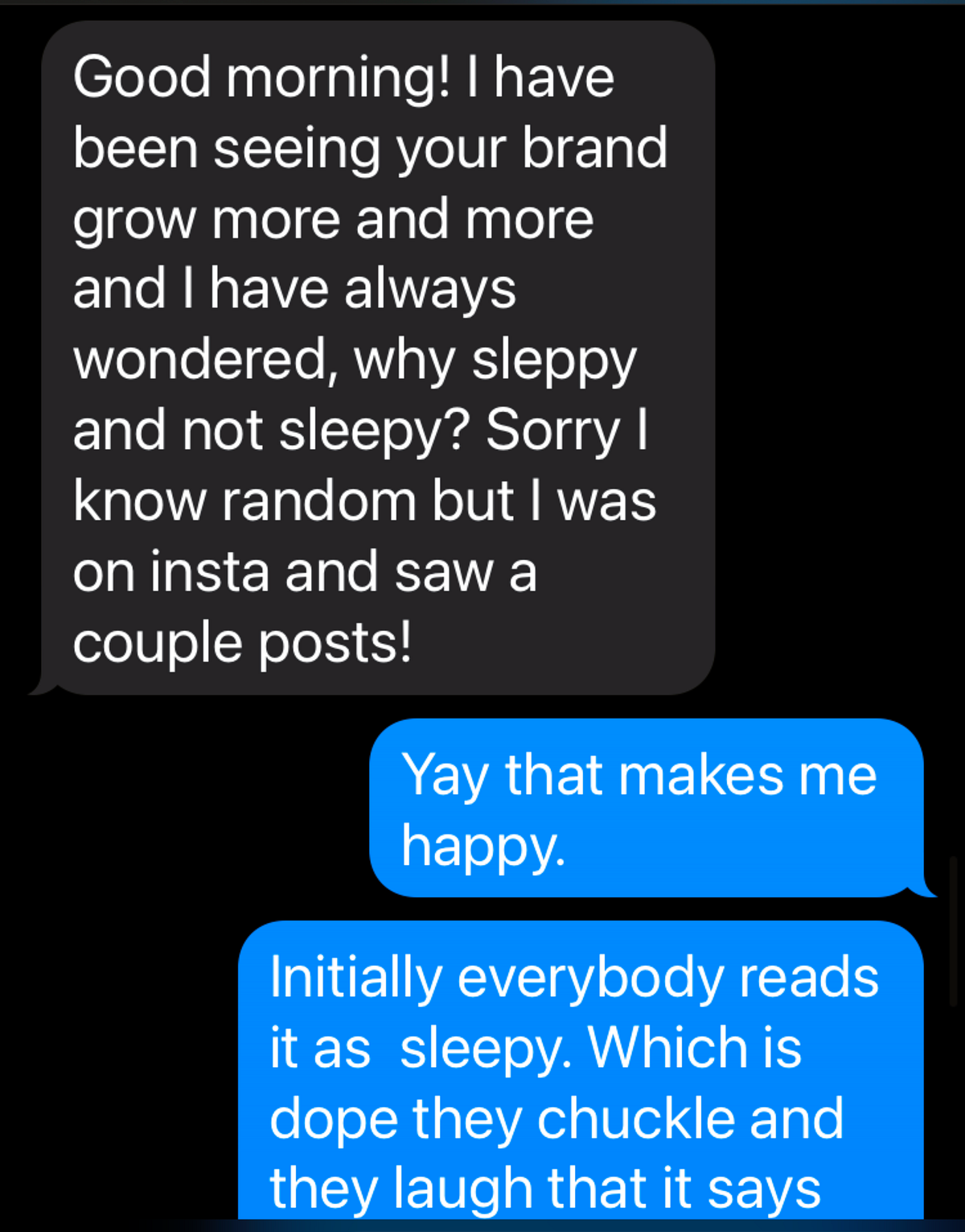 Why Sleppy and not Sleepy?. With Spreading awareness with something ...