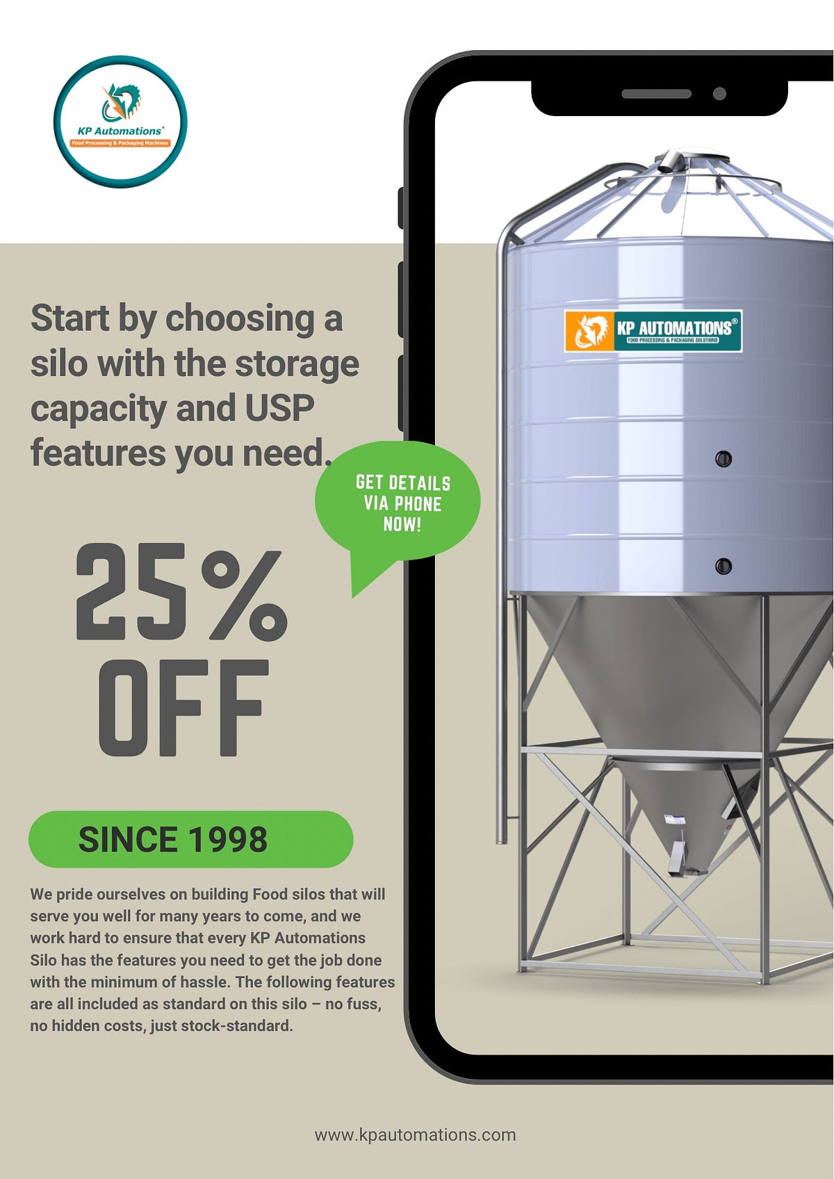 We pride ourselves on building Food silos that will serve you well for ...