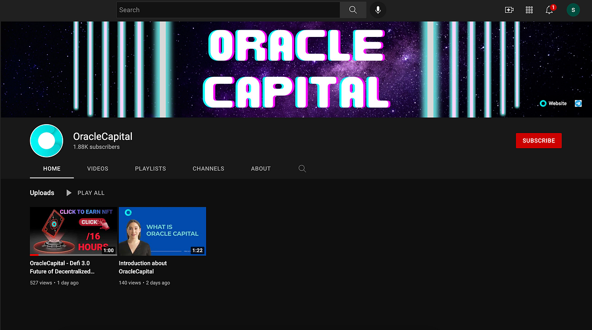 We create a new YouTube server across over 1880 subscribers. | by ...