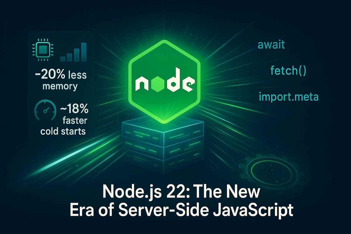 Node.js 22: The New Era of Server-Side JavaScript | by Bhagya Rana | Medium