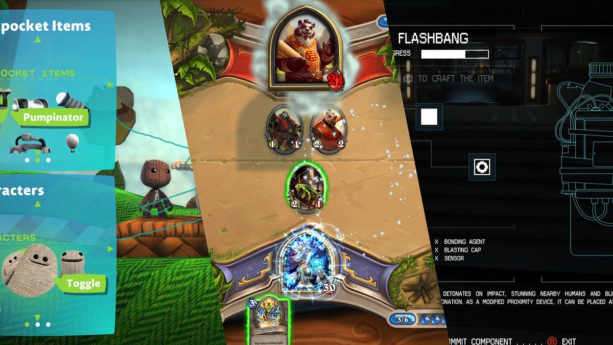 6 Game UI You Should Study. The six unique games that solve complex ...