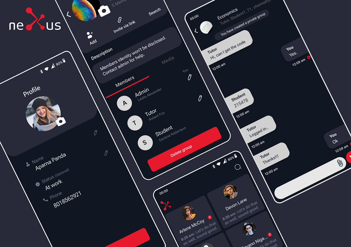 Nexus: communication made easy. Project overview | by Aparna Panda | Medium