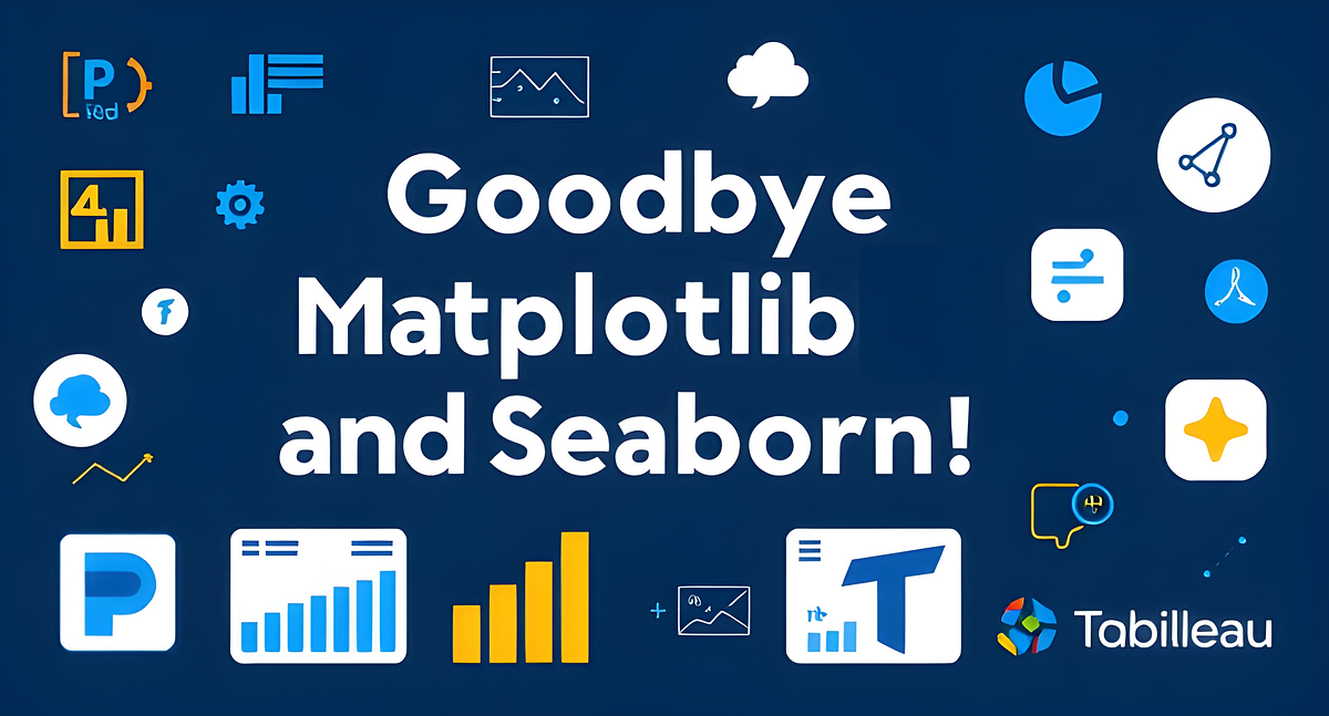 Alternatives to Matplotlib and Seaborn! | AI Simplified in Plain English