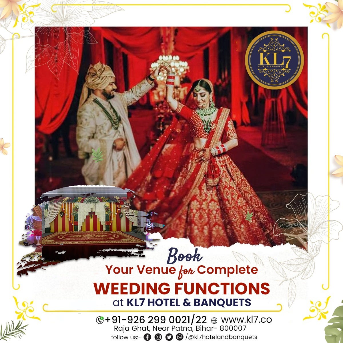 Banquet Hall In Patna - KL7 Hotel - Medium