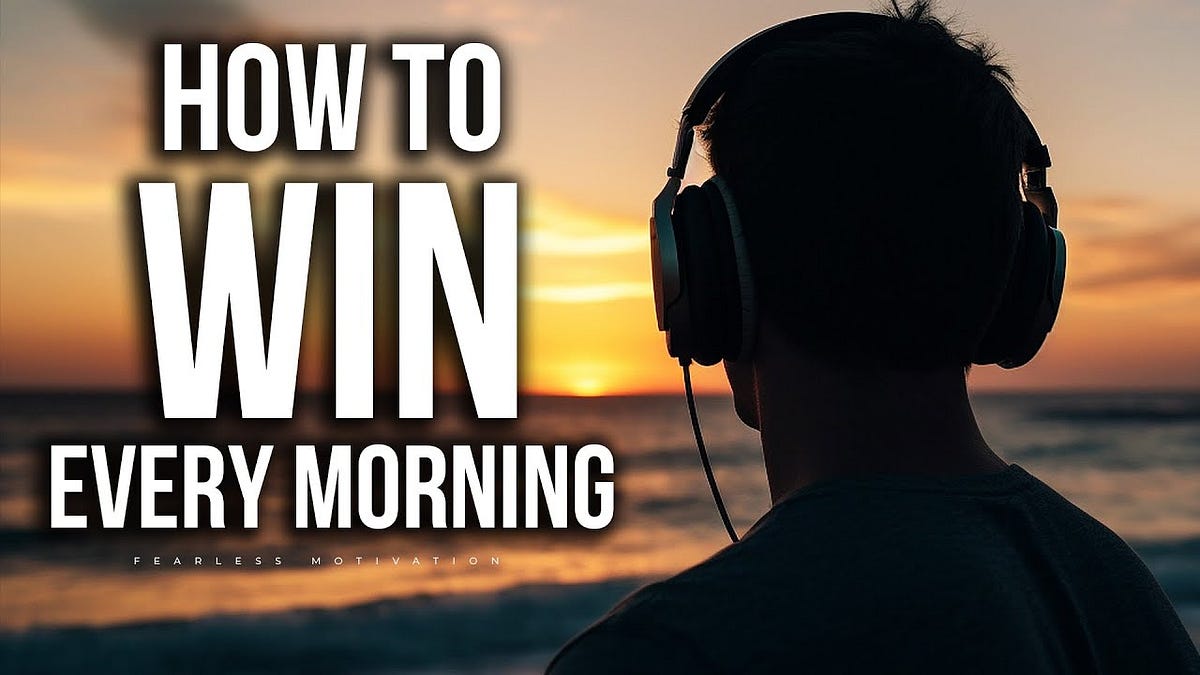 START EVERY MORNING LIKE THIS! (The Best Morning Routine) | by Alfred Mutale | Aug, 2024 | Medium