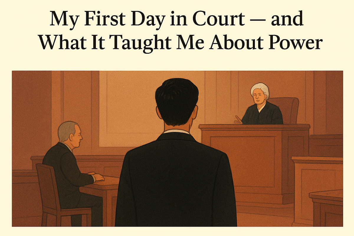 My First Day in Court — and What It Taught Me About Power | by Noor Ul ...