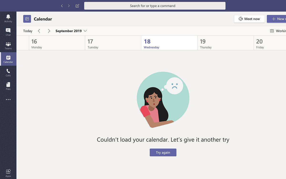 How to Fix Microsoft Teams Couldn’t Load Calendar issue (2022) | by Allerrorfix | Medium