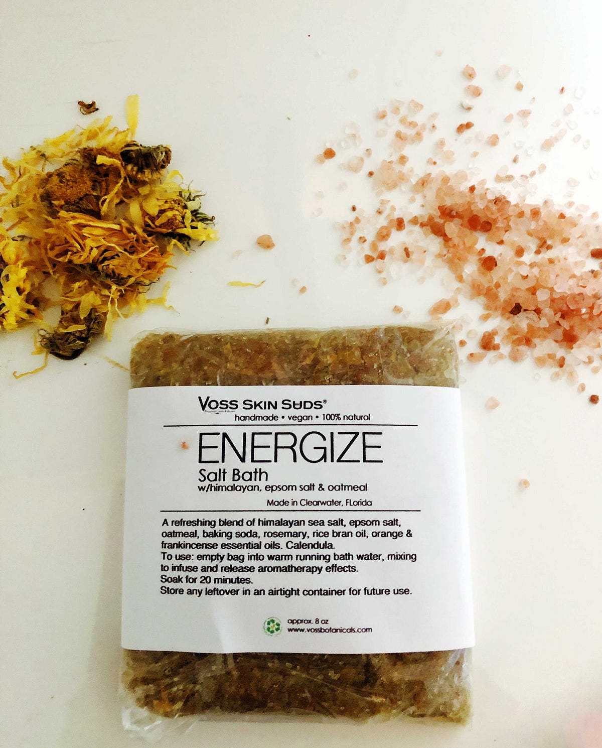 Revitalize your senses with the essence of a classic Bath Salt Gift Set ...