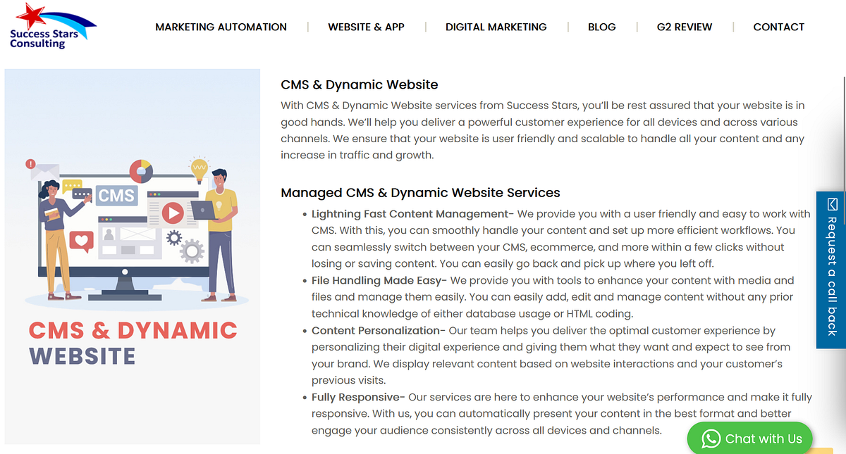 CMS & Dynamic Website Development — The Future of Web Design | Success Stars Consulting | by ...