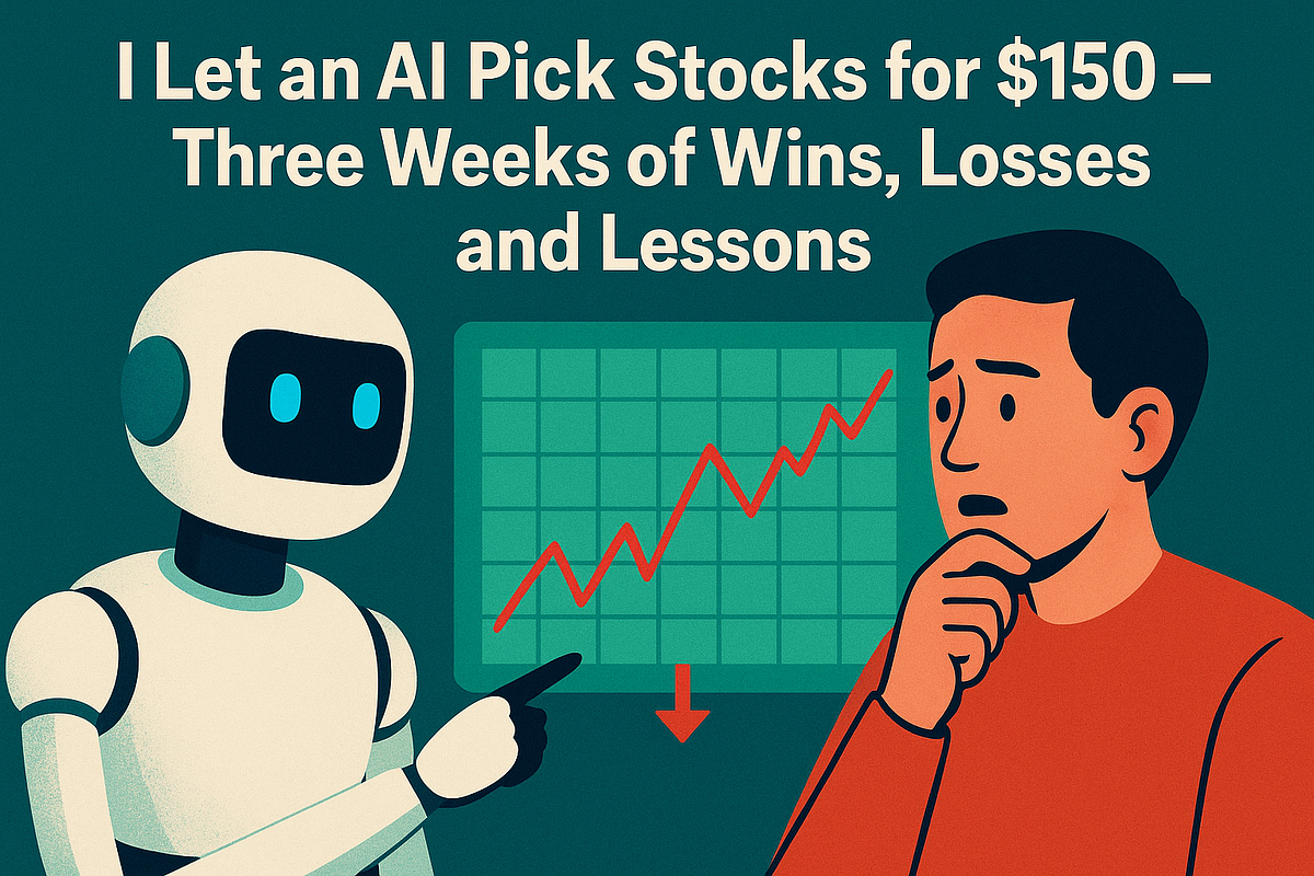 I Let an AI Pick Stocks for $150 — Three Weeks of Wins, Losses, and ...
