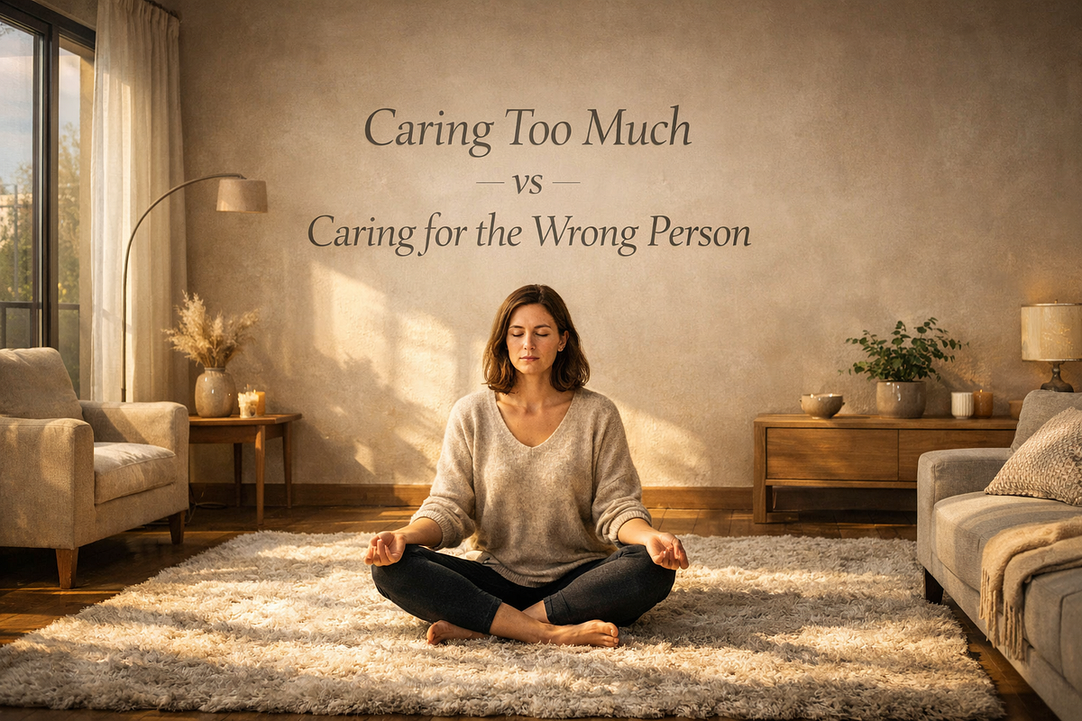 Caring Too Much vs Caring for the Wrong Person | by Huzaifa Awan | The ...