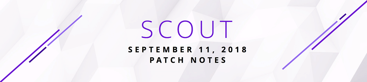 SCOUT beta v3: Community Report. SCOUT v3 Community Report | by Scout ...