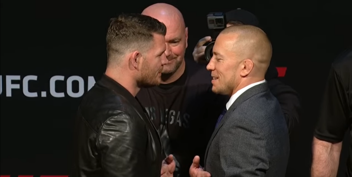 Will GSP beat Michael Bisping upon his return? | by Ramesh Ilangovan ...