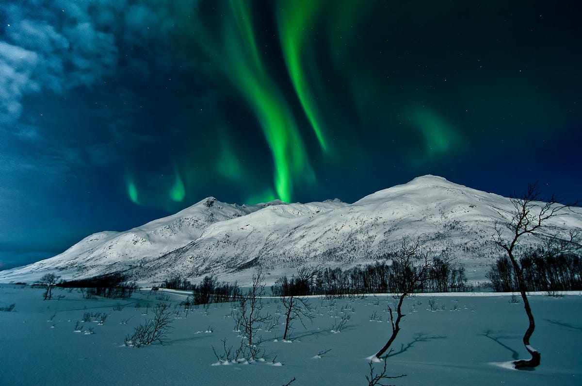 Witness the Northern Lights. Putting the emotions experienced while ...
