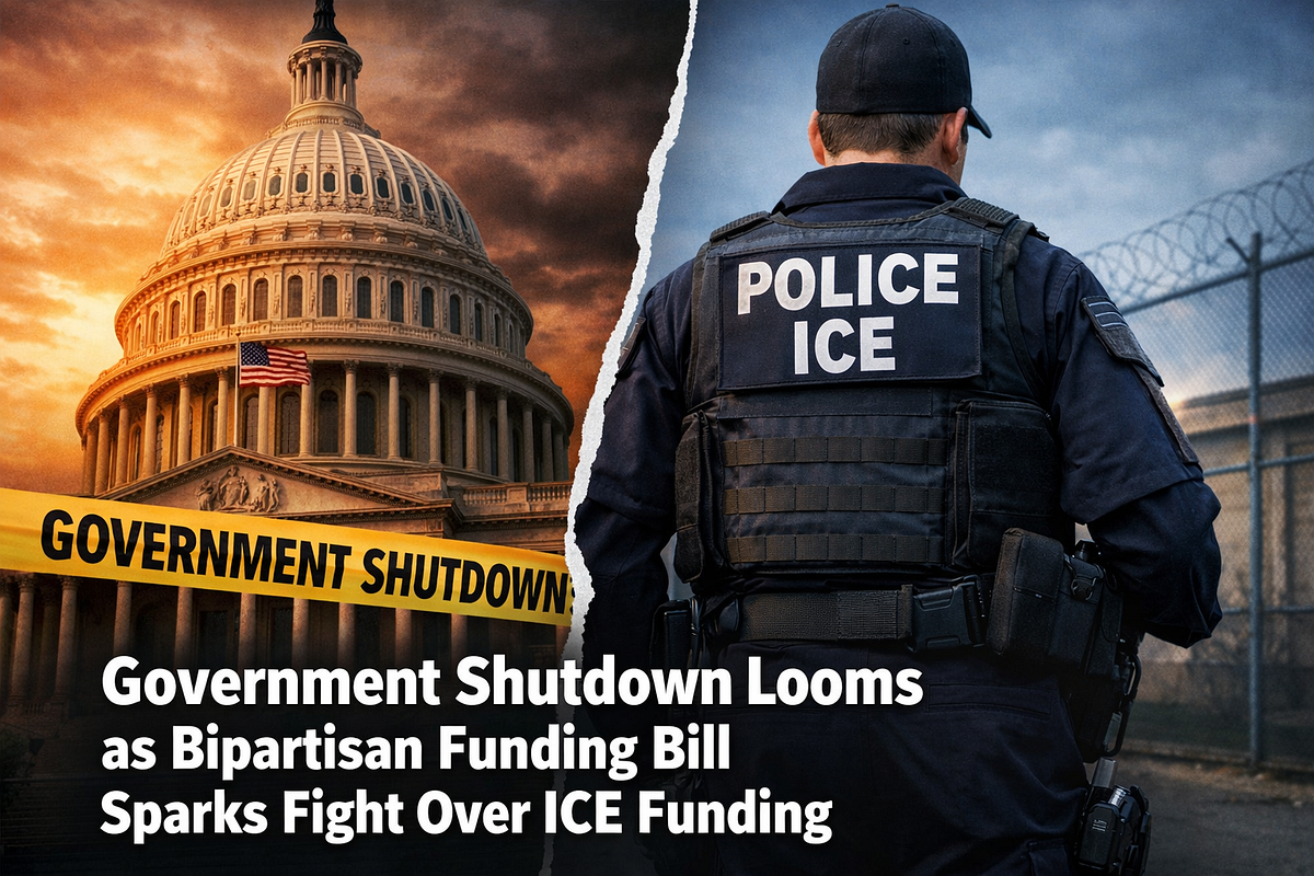 Government Shutdown Looms as Bipartisan Funding Bill Sparks Fight Over ...