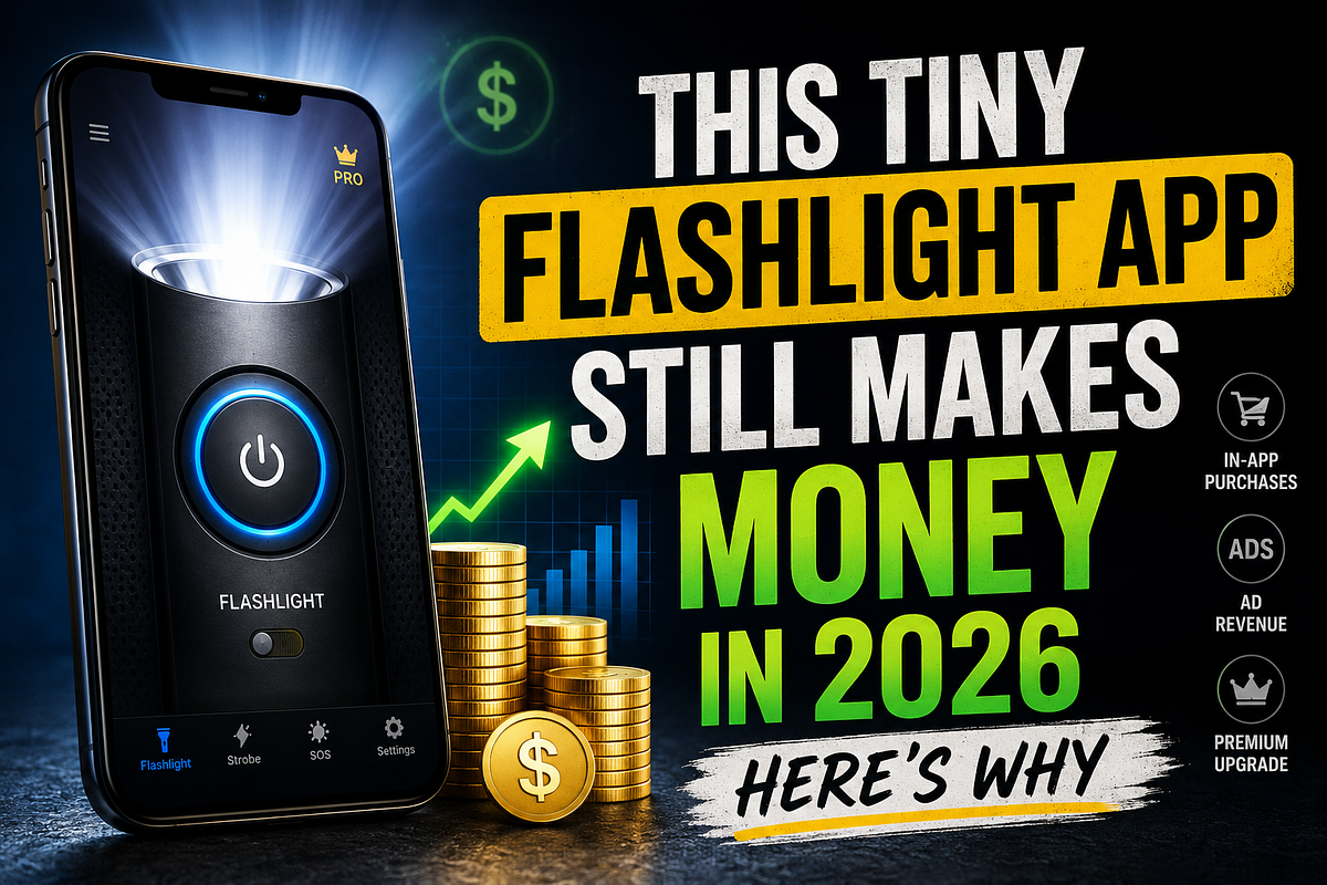 This Tiny Flashlight App Still Makes Money in 2026 | by TechByRahmat ...