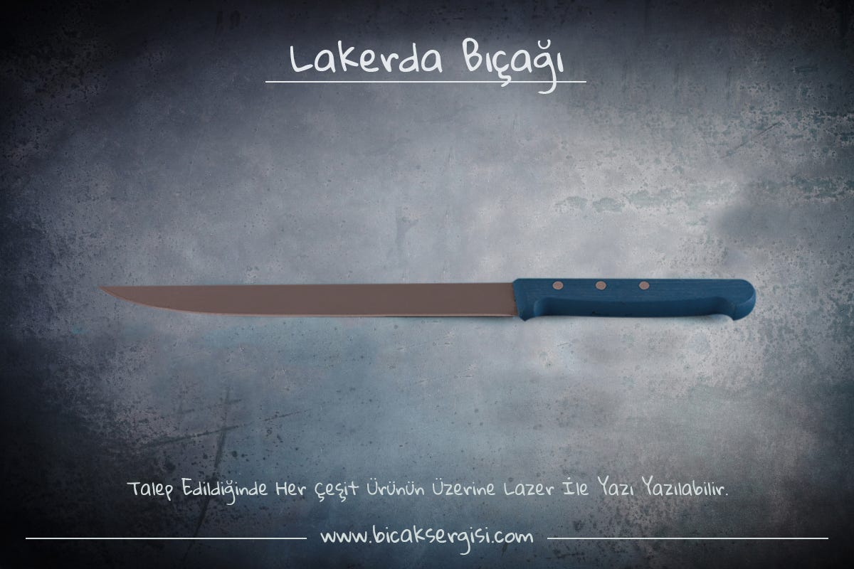Lakerda Bıçağı. Lakerda Bıçağı ismini lakerda diye… | by Bıçak Sergisi ...