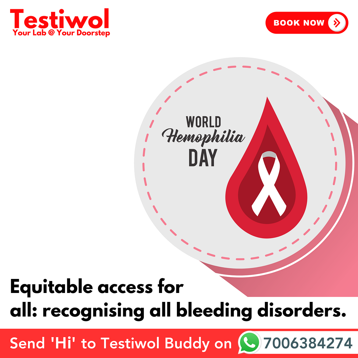 Equitable access for all recognising all bleeding disorders. Requires a ...