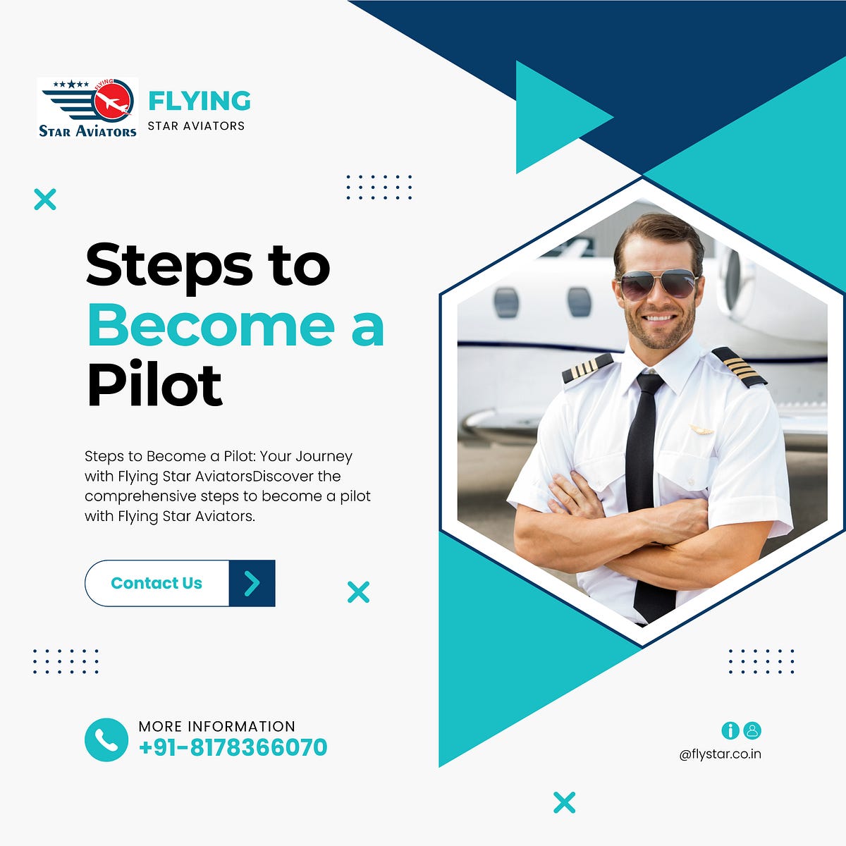 Steps to Become a Pilot: Your Journey with Flying Star Aviators | by Flystar Aviation | Medium