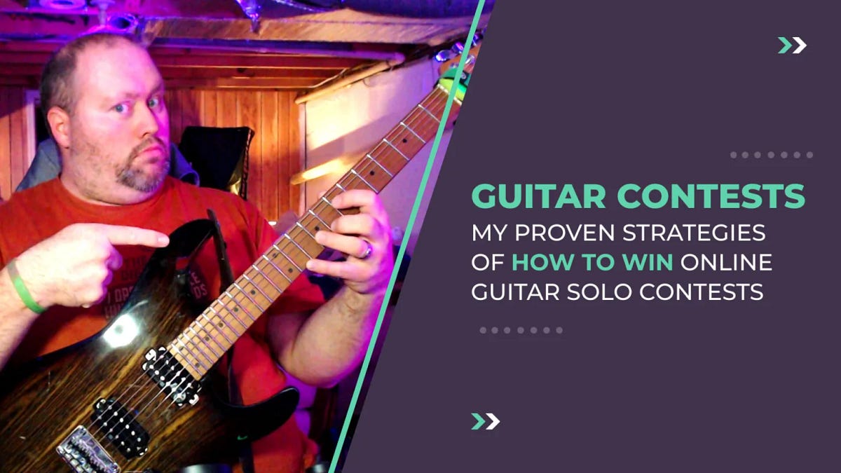 How to WIN Online Guitar Solo Contests | by Eric Beaty | Medium