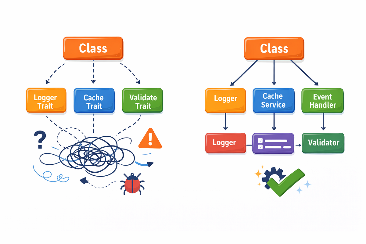 Stop Overusing Traits! Composition Is Cleaner in Modern PHP | by Asian ...