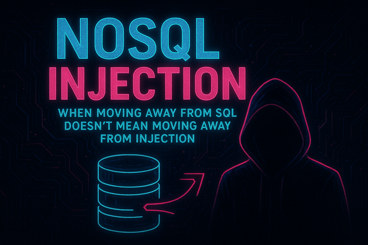 NoSQL Injection: When Moving Away from SQL Doesn’t Mean Moving Away ...