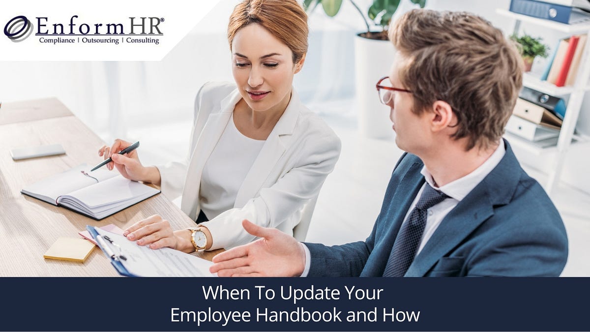 When To Update Your Employee Handbook and How | by EnformHR, LLC | Medium