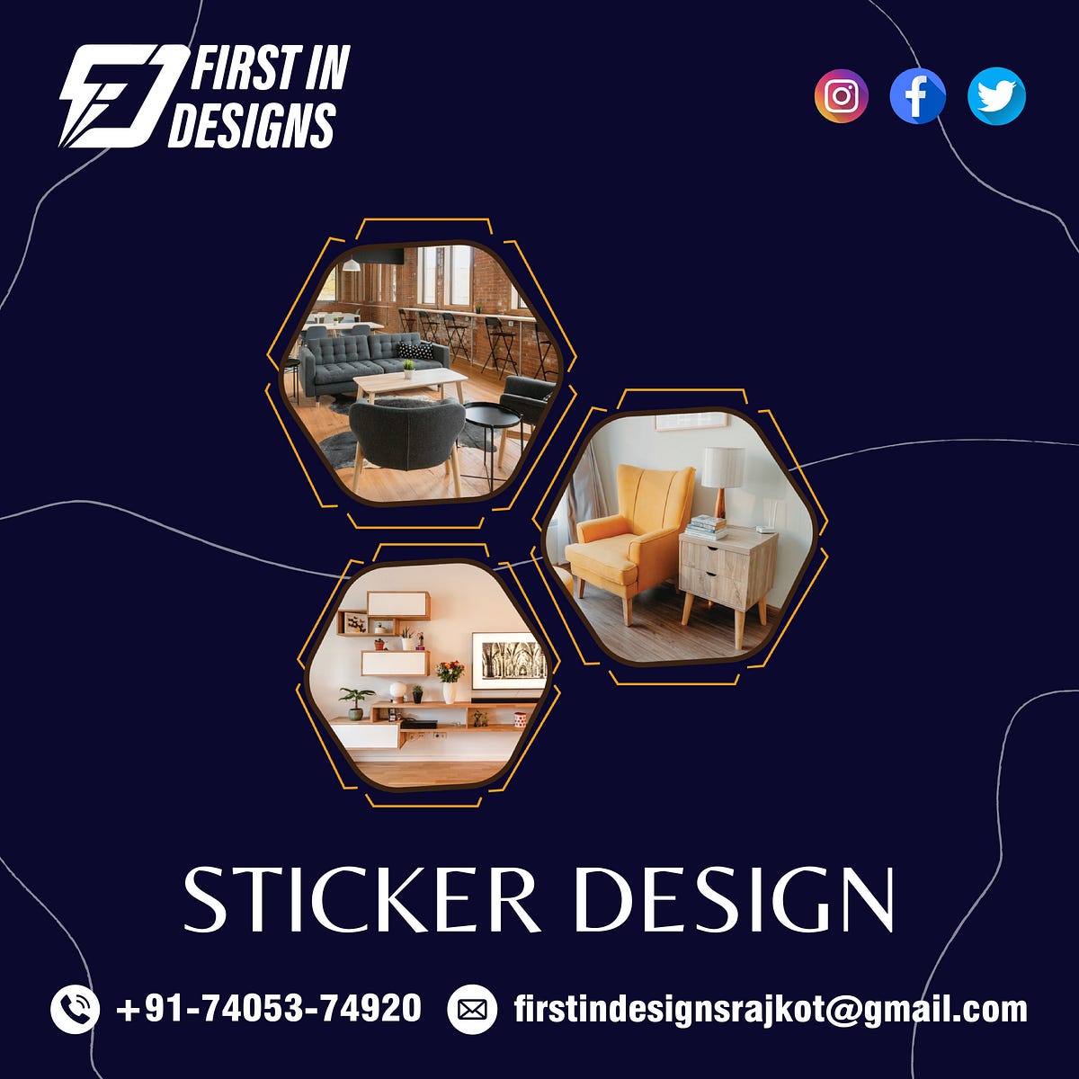 Sticker Design - Kevalking Designer - Medium