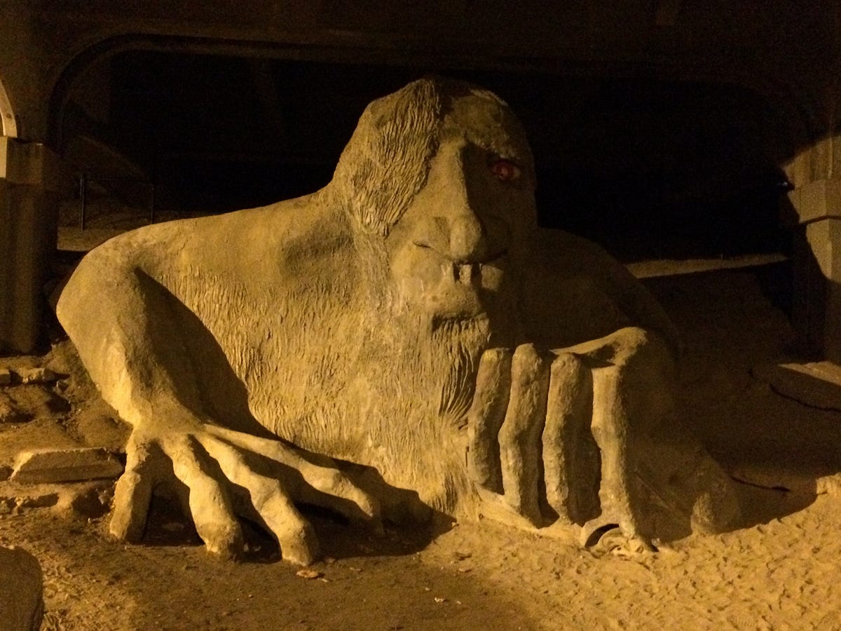 This is our troll. He lives under a bridge. | by Nicole Whalen | Medium